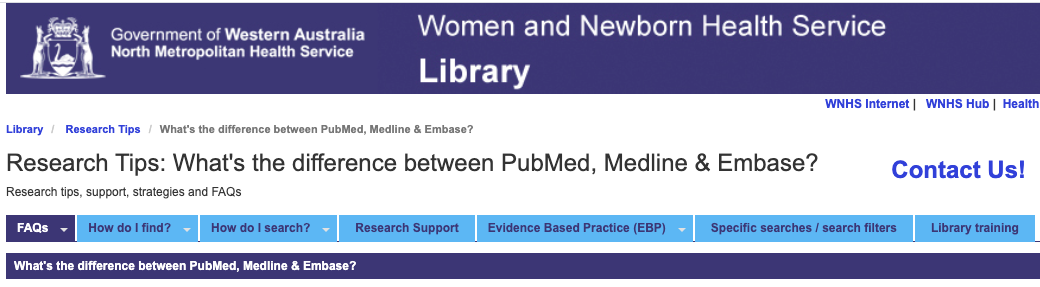 ¿Cuál es la diferencia entre PubMed, Medline y Embase? – Medicina ...