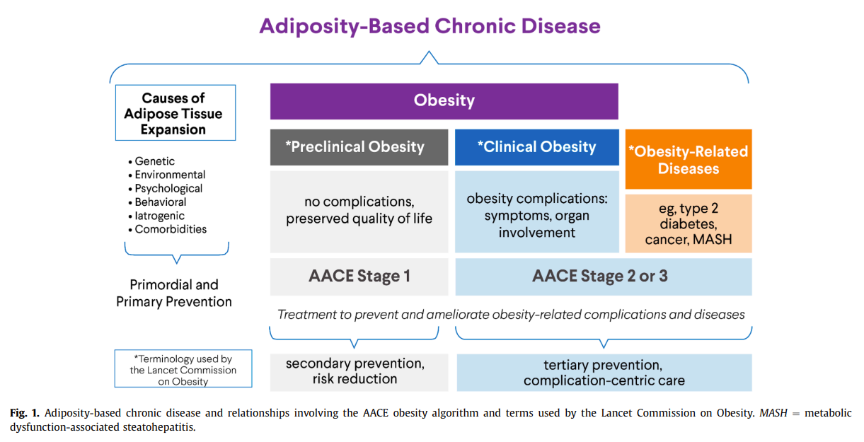 Concenso AACE 2025 para el manejo de la obesidad/ABCD – Medicina Cardiometabólica